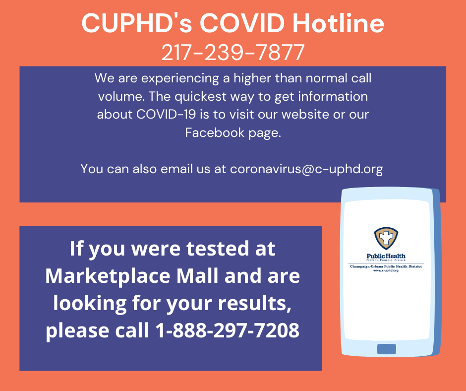 Local Updates on COVID-19 – Champaign County Safe